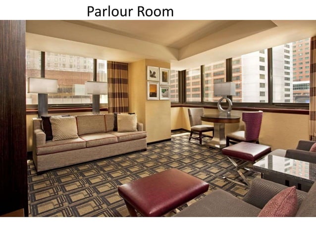 Hotel entrance, lobby layout; front office | PPTX