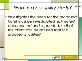 Hotel feasibility studies | PPT