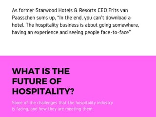 Hospitality 2020 vision | PPT
