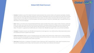 Hotel GDS | PPTX