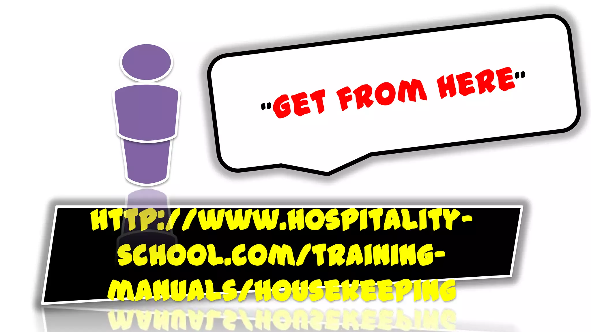 Hotel Housekeeping Training Manual | PPSX
