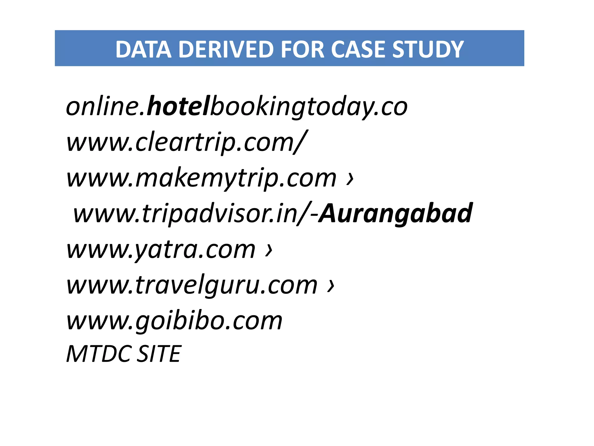Hotel in aurangabad sunil seth kakkad case study | PPTX