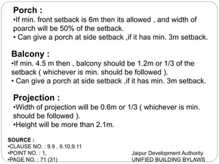 JAIPUR HOTEL BYELAWS | PPTX