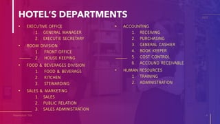 Hotel Introduction | PPT