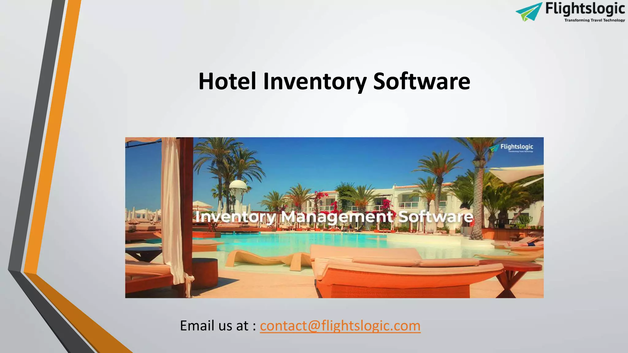 Hotel Inventory Software | PPTX