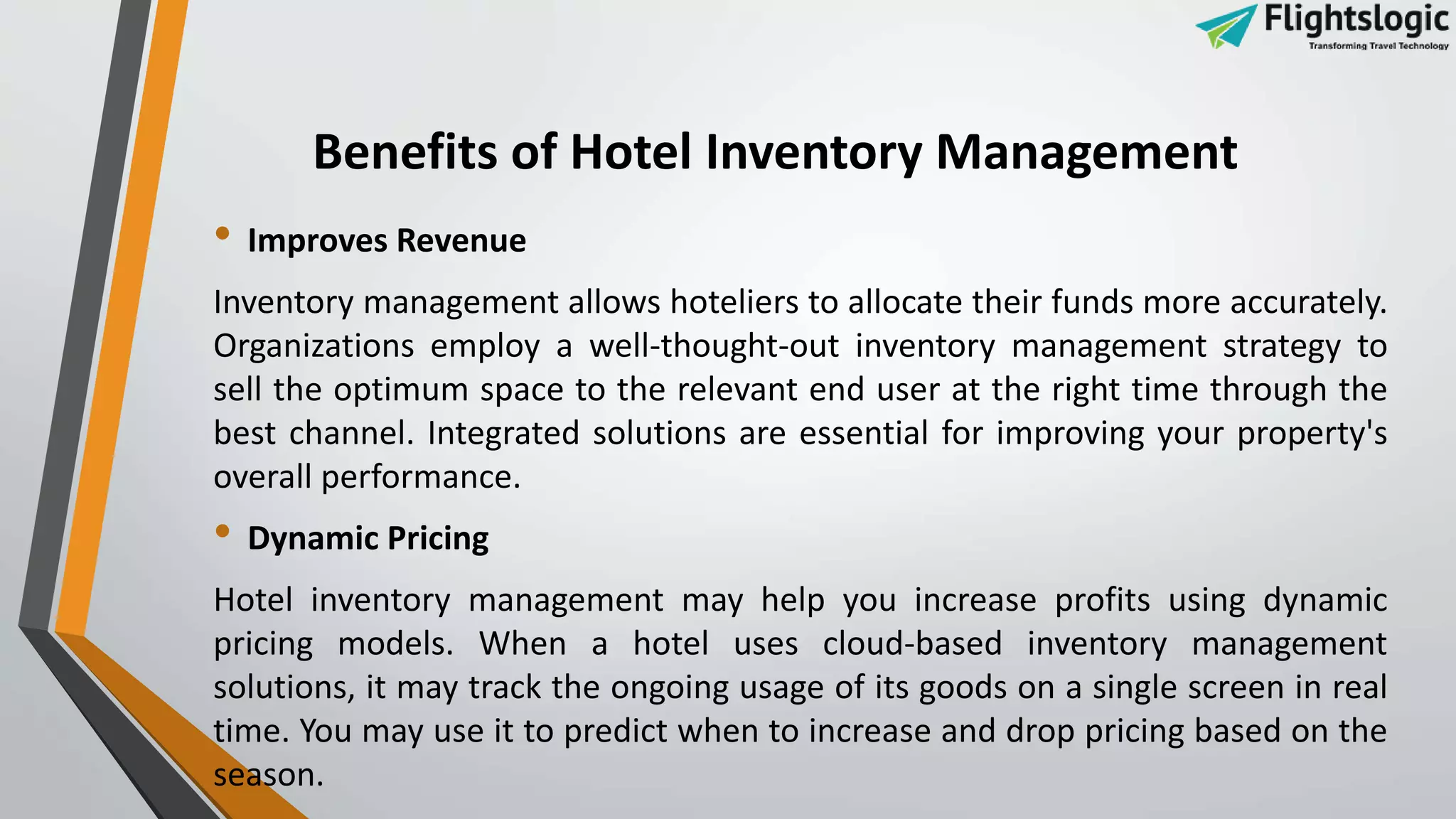 Hotel Inventory Software | PPTX
