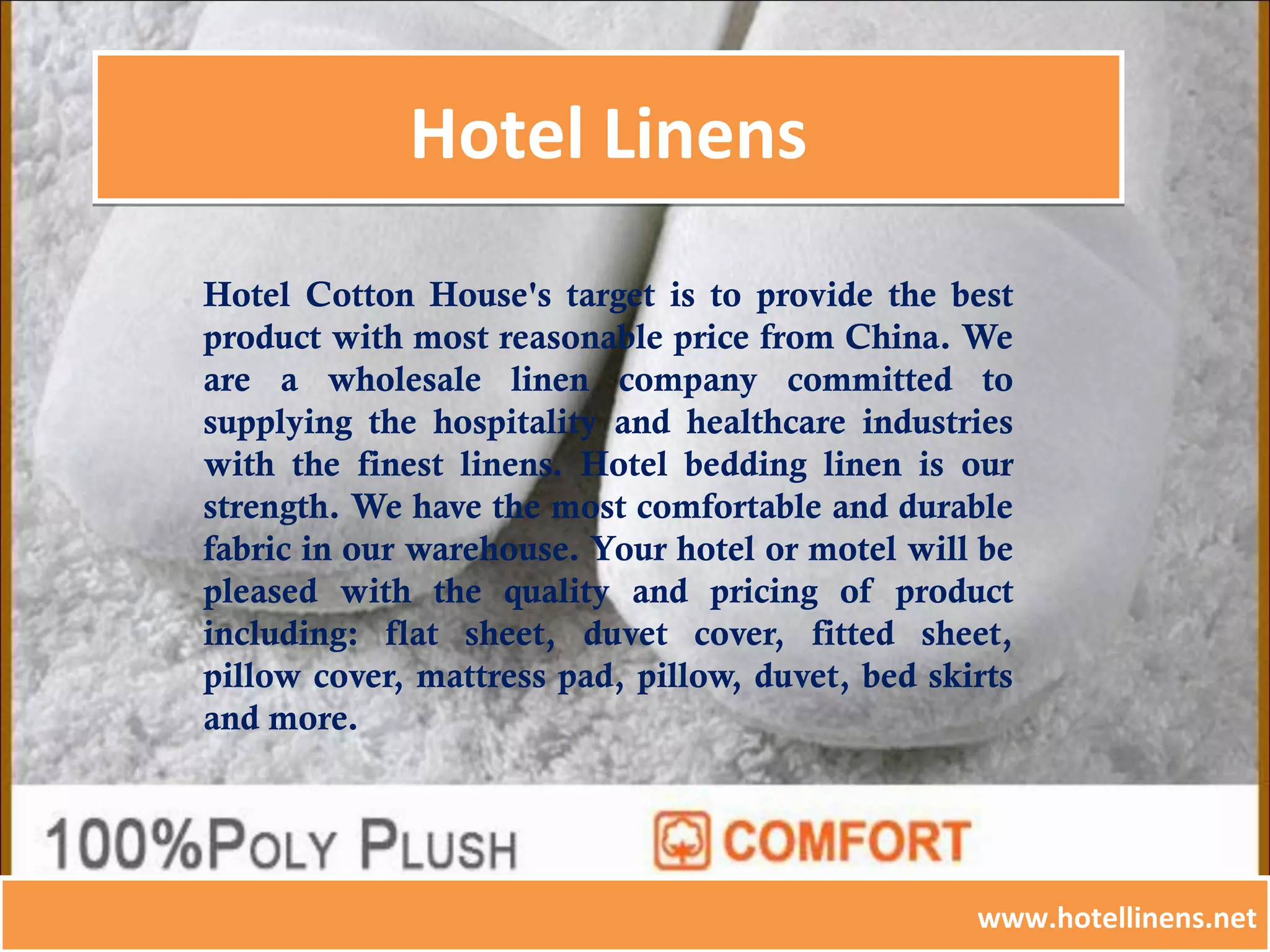 Hotel Linens | PPT