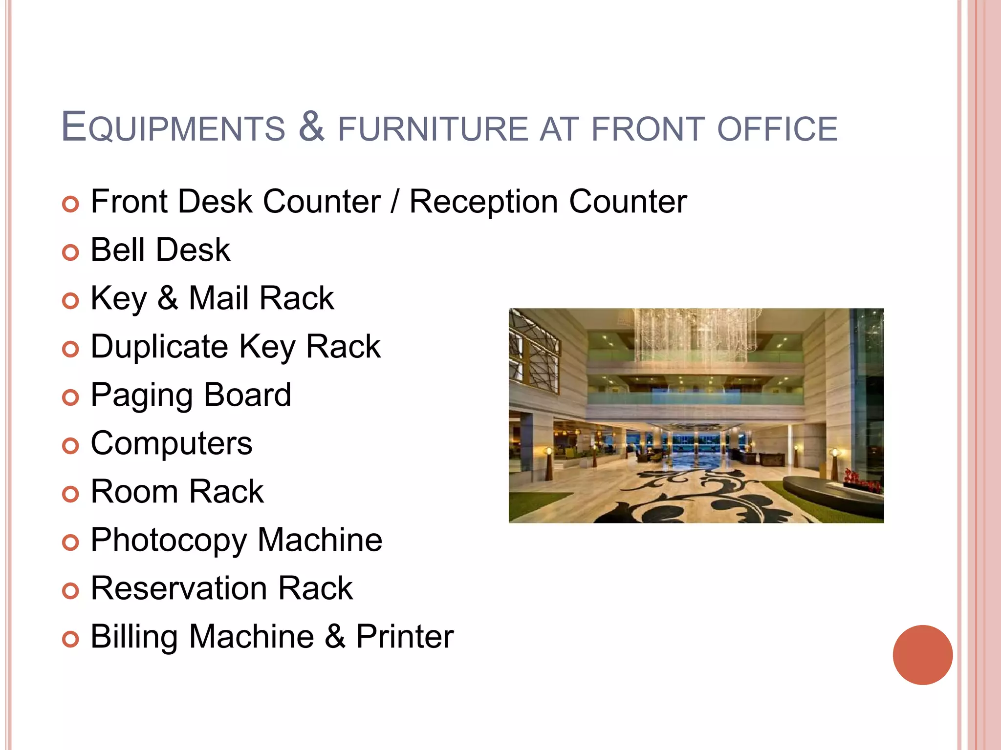 Hotel lobby | PPTX