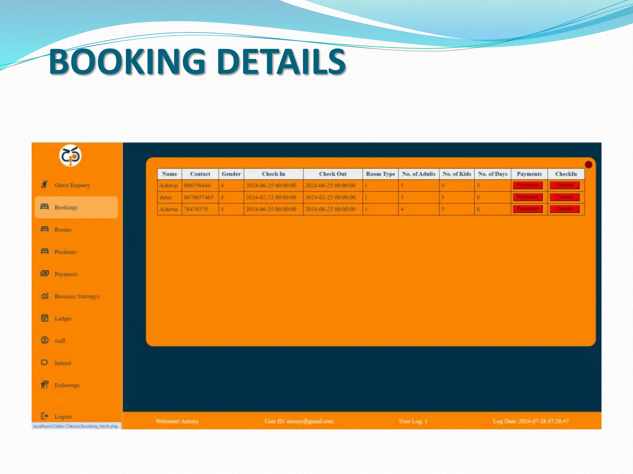 HOTEL MANAGEMENT SYSTEM TO INCREASE EFFICIENCY .pptx