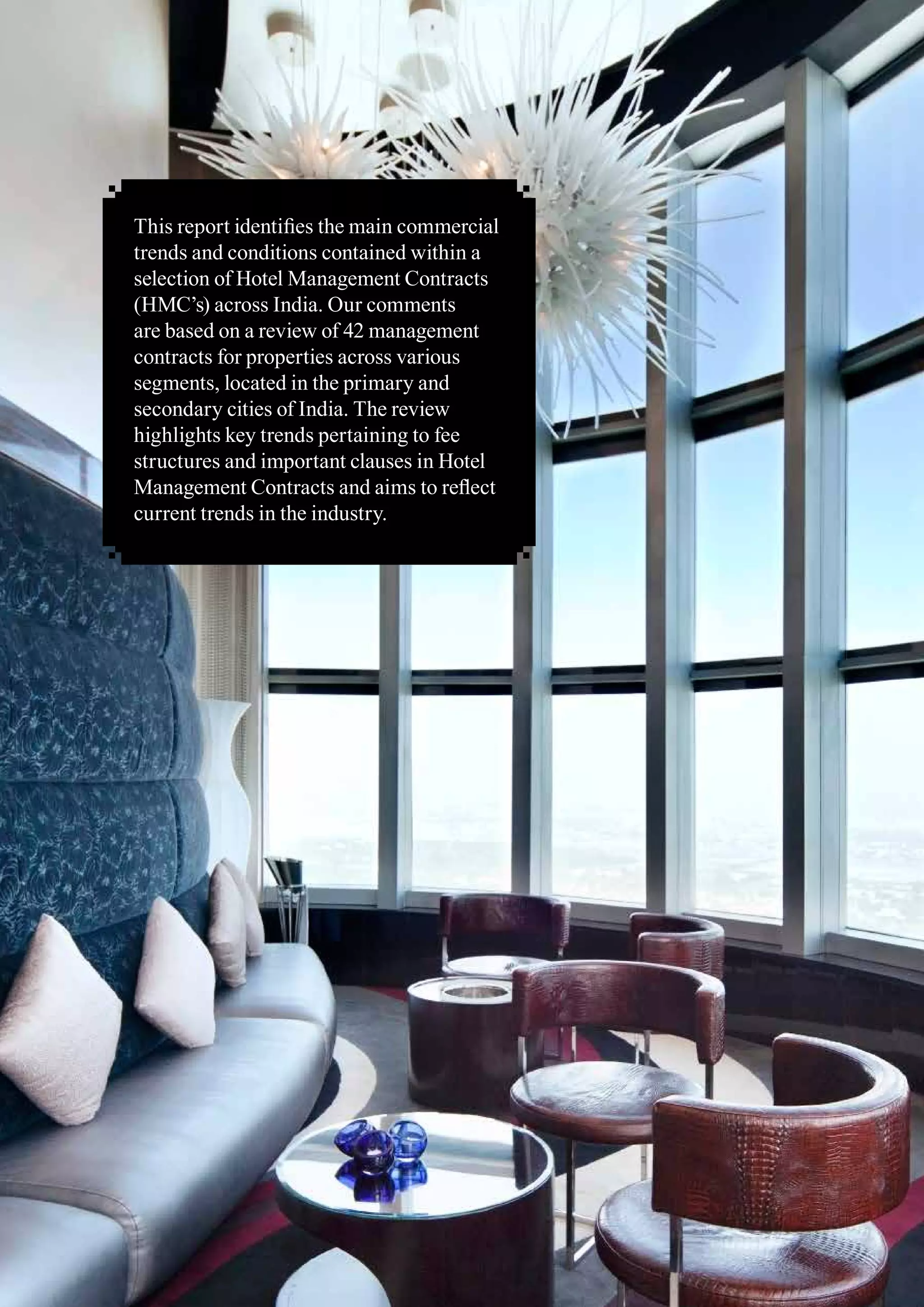 Hotel management contracts trends hotels | PDF