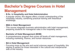 Hotel Management Courses After 12th.pptx