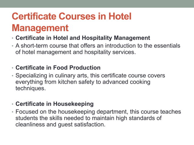 Hotel Management Courses After 12th.pptx