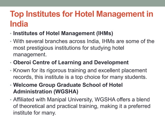 Hotel Management Courses After 12th.pptx