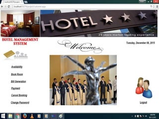 Hotel Management_MiniProject | PPT