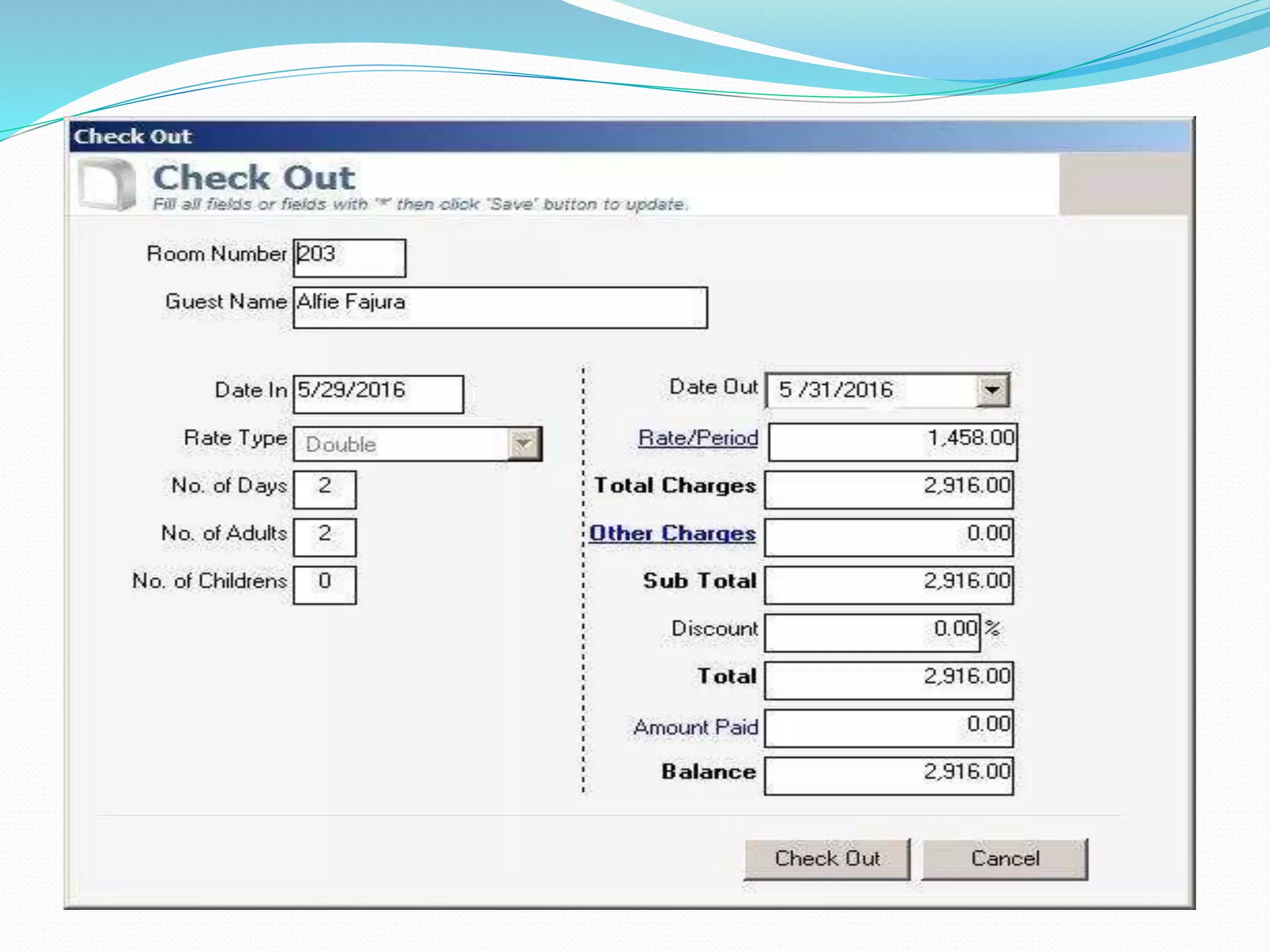 Hotel management system presentation | PPTX