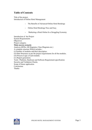 Hotel+management+system | PDF