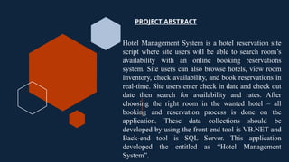HOTEL MANAGEMENT SYSTEM power point presentation.pptx