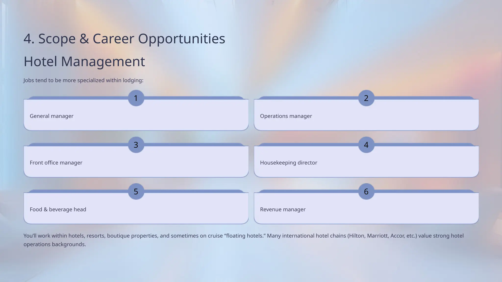 Hotel Management vs Hospitality Management | PPTX