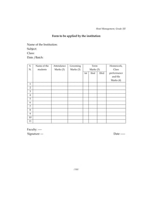 Hotel management xii | PDF