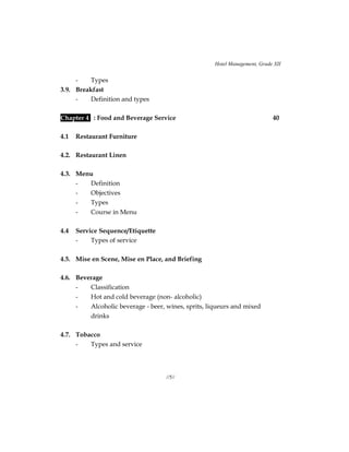 Hotel management xii | PDF