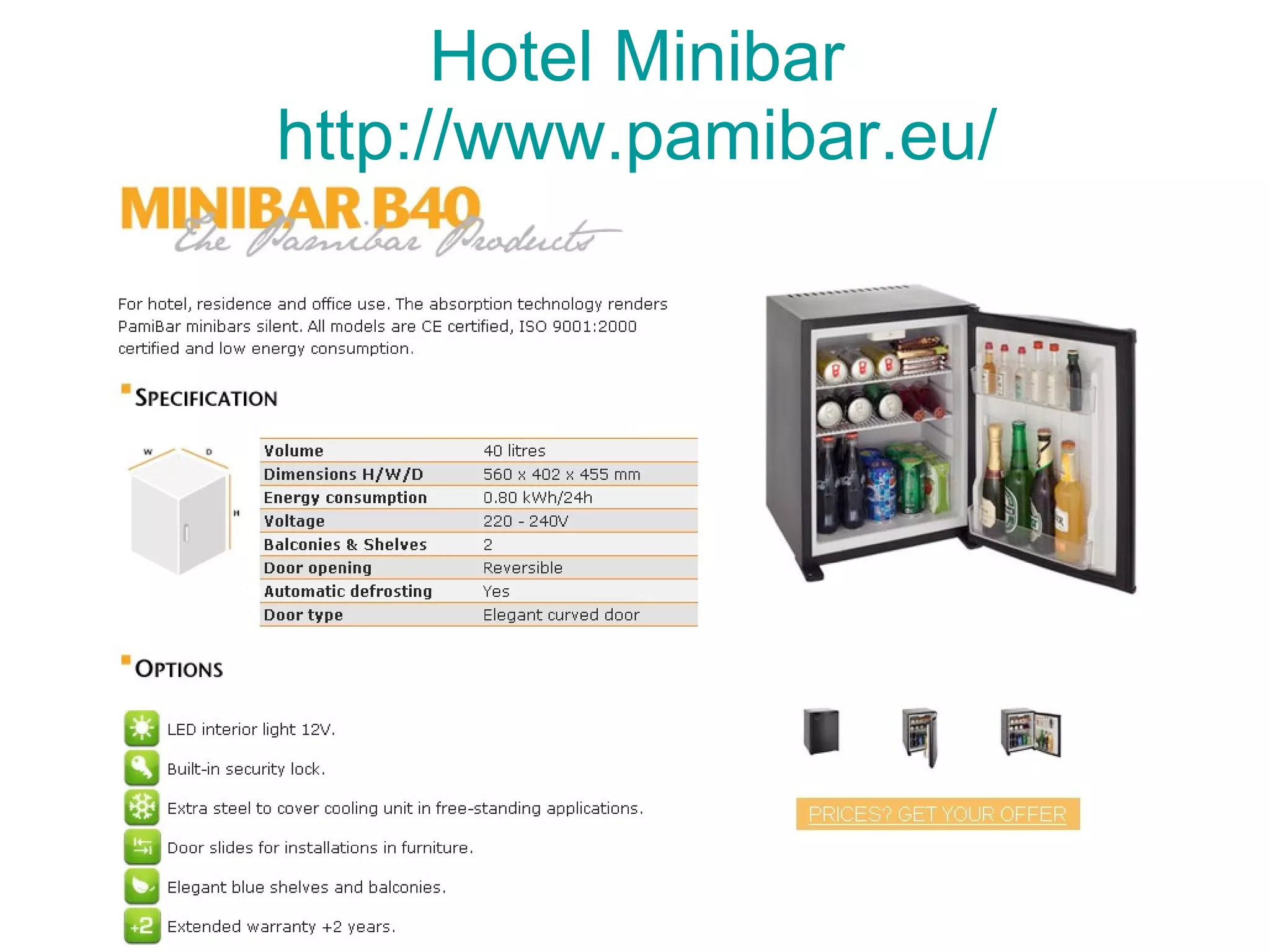 Hotel minibar | PPT