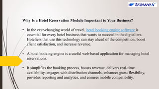 Hotel Reservation Module | PPTX