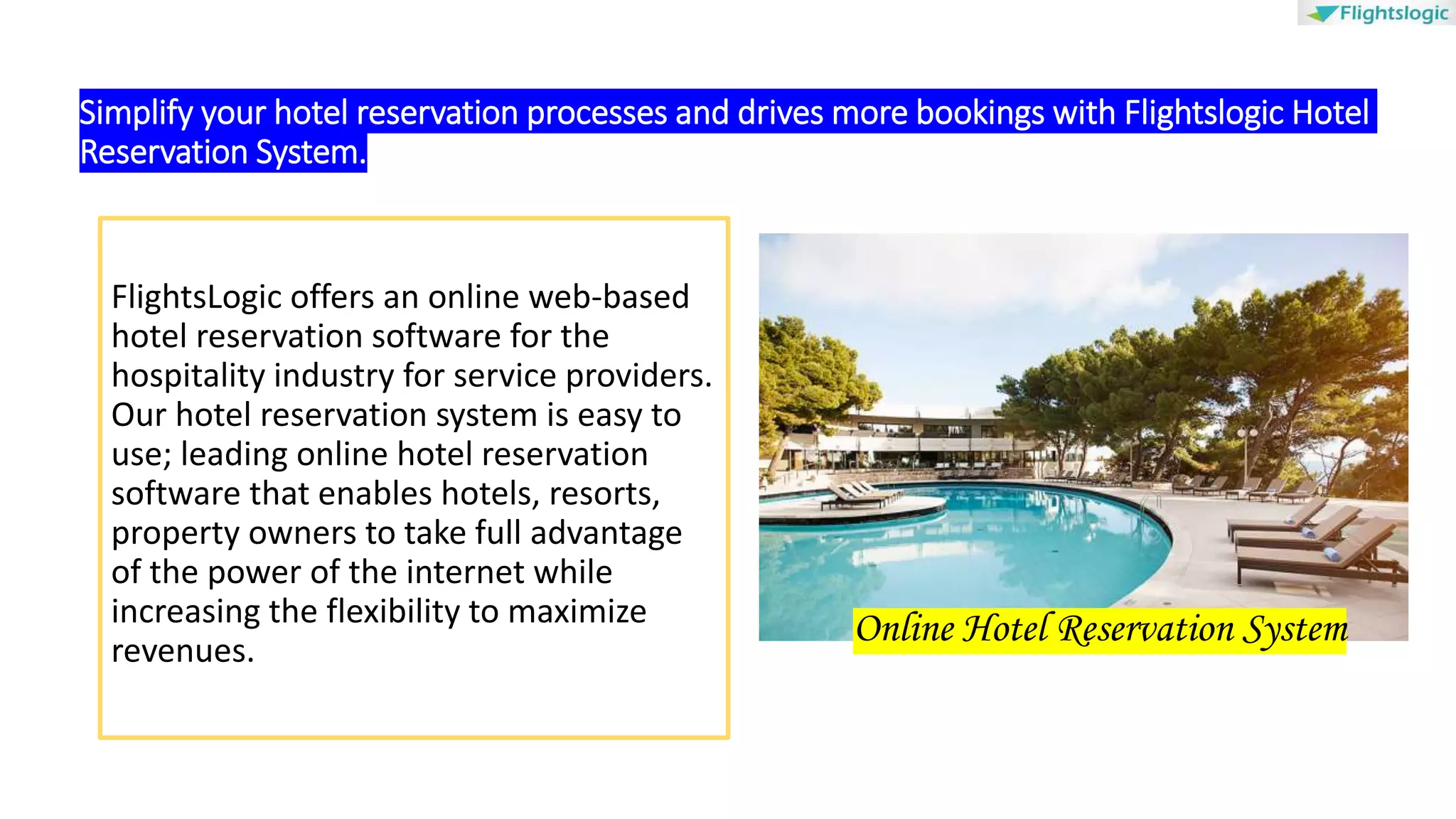 Hotel Reservation System | Hotel Booking Website | PDF