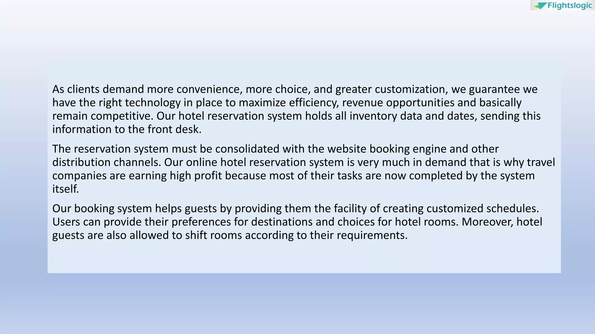 Hotel Reservation System | Hotel Booking Website | PDF