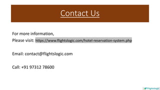 Hotel Reservation System | Hotel Booking Website | PDF