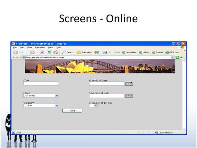 Hotel Reservation System Project Pptx Databases Computer Software And Applications