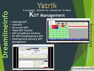 Restaurant Software and Management System | PPT