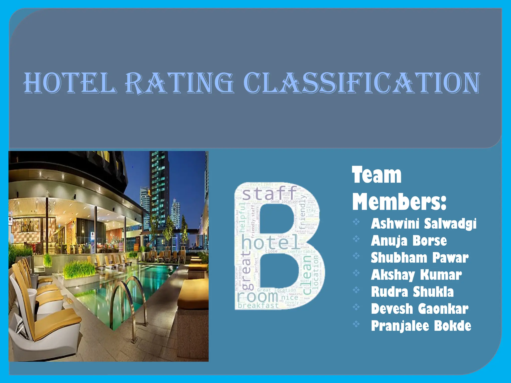 Hotel Review Classification(NLP Classification) PPT | PPT