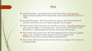 Hotel Rwanda - Introduction to Human Rights | PPTX