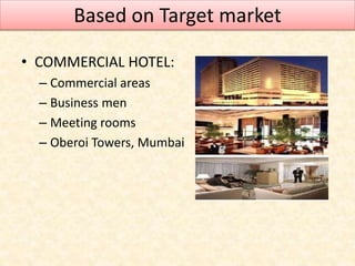Classification of Hotels | PPTX