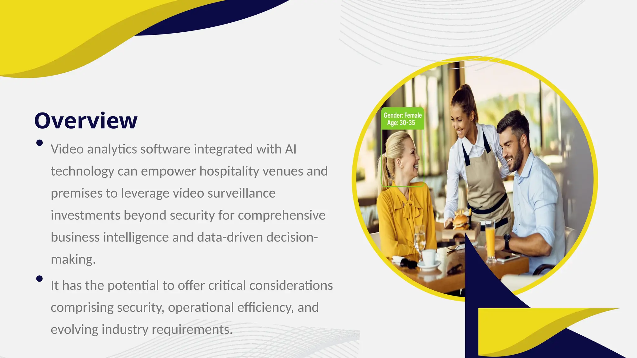 AI video analytics software with CCTV camera for hospitality and hotels ...