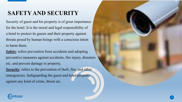 Hotel safety and security.pptx 19 pages ppt | PPTX