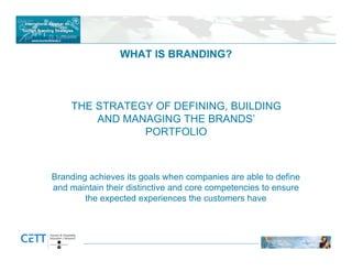 Hotels brand strategies (english) | PDF