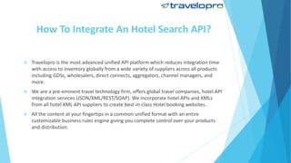 Hotel Search API | PPTX | Internet | Computing