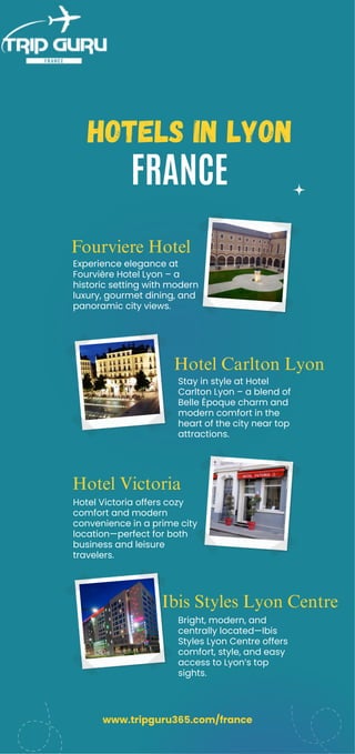 Best Hotels in Lyon France: Where to Stay | PDF