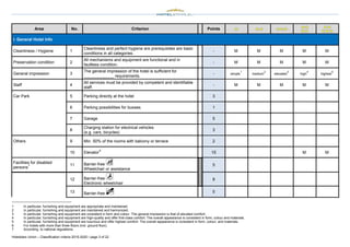 Hotelstars union -classification_criteria_2015-2020 | PPT