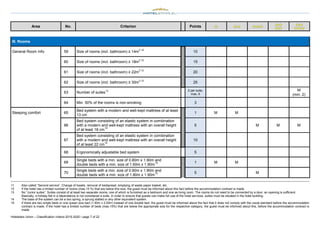 Hotelstars union -classification_criteria_2015-2020 | PDF