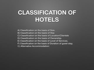 Hotels types | PDF