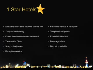 Significance of Hotel Star ratings | PPT