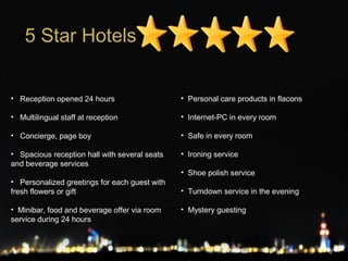 Significance of Hotel Star ratings | PPT
