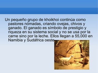 Hotentotes Presentación | PPT
