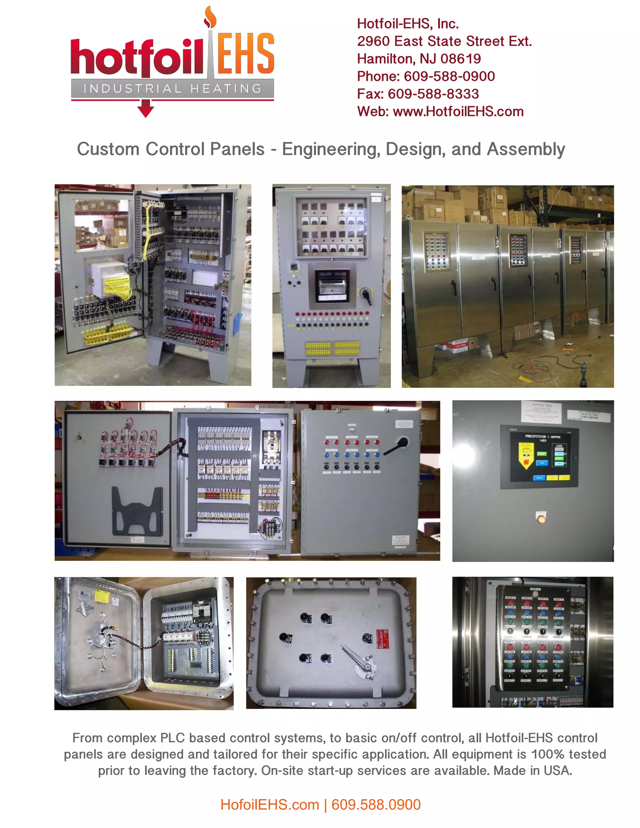 Hotfoil-EHS Custom Control Panels | PDF