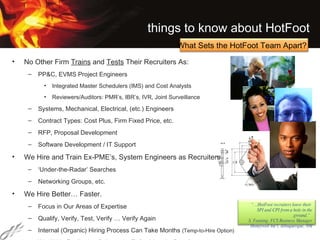 HotFoot Fight Fire With Fire | PPT
