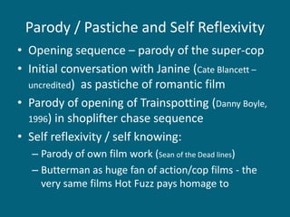 Hot Fuzz and postmodernism | PPTX