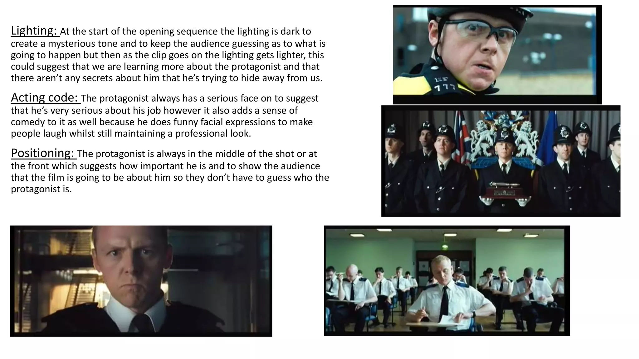 Hot fuzz - textual analysis | PPTX