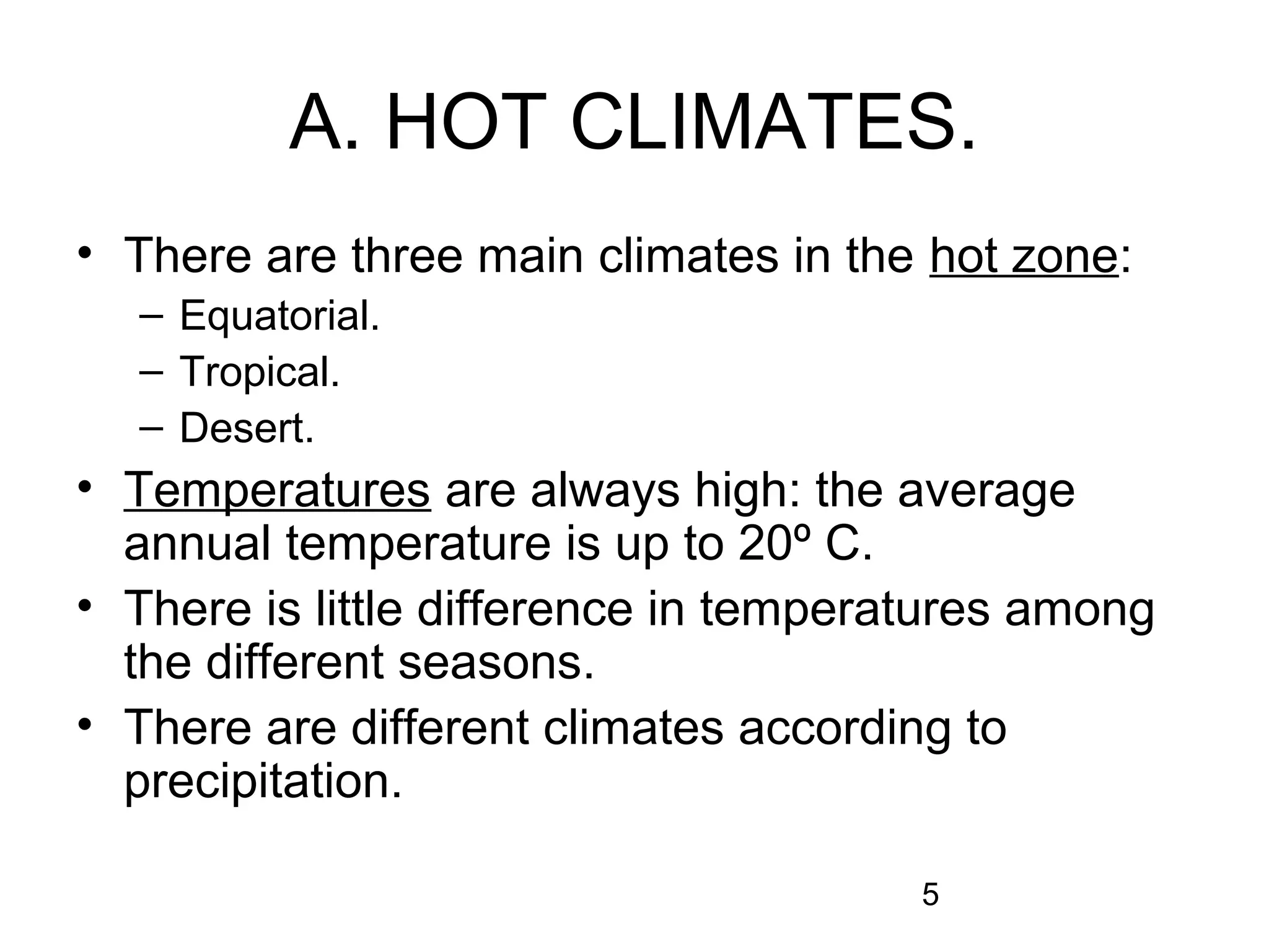 Hot landscapes 1º | PPT